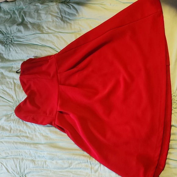Forever 21 | Dresses | Red Strapless Mini Dress | Poshmark